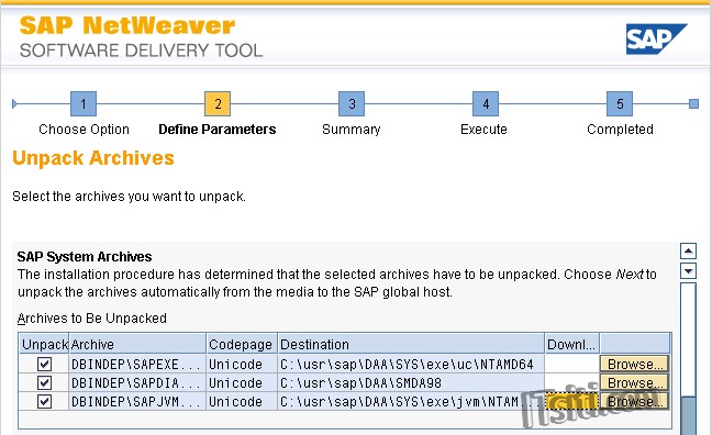 SAP NetWeaver 7.3 JAVA Installation Steps